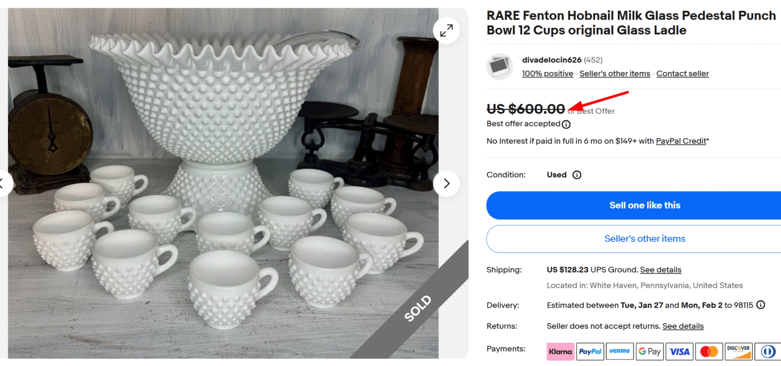 Most Valuable Milk Glass Items Worth Money (& How to Spot Them)